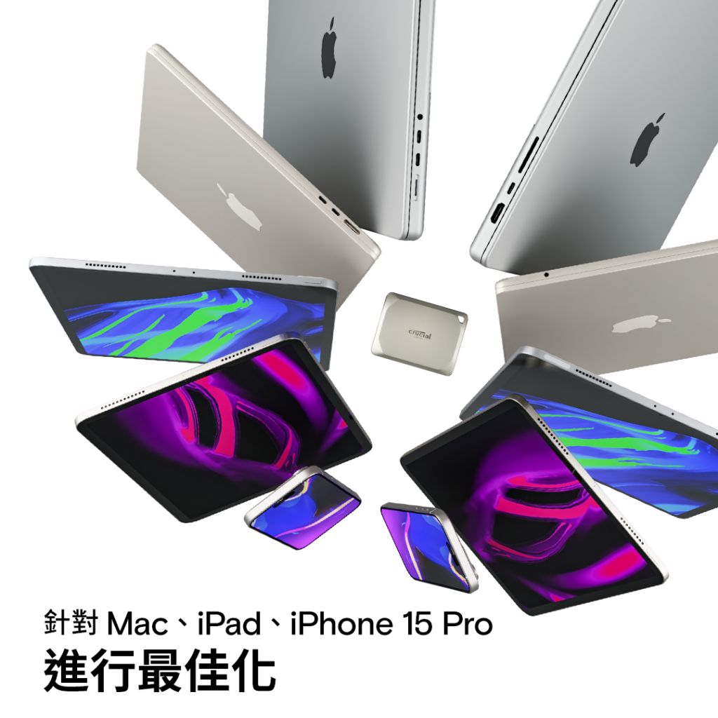 Crucial X9 Pro for Mac 1TB Portable SSD | CT1000X9PROMACSSD9B | Crucial TW